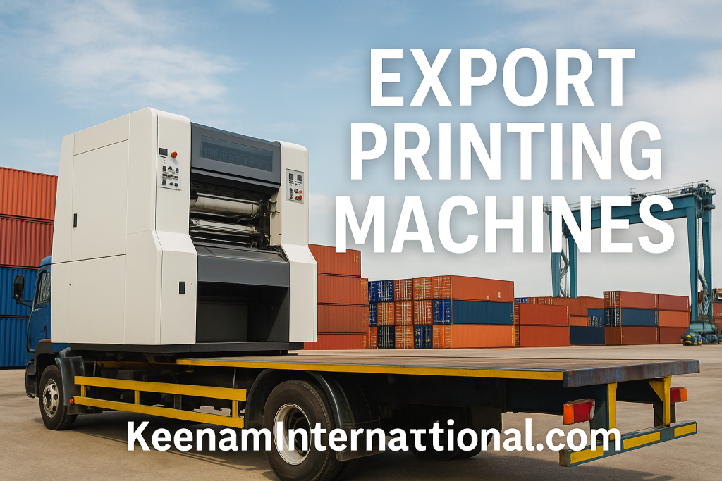 Printing Machines Export Jakarta – Indonesia Freight Forwarder