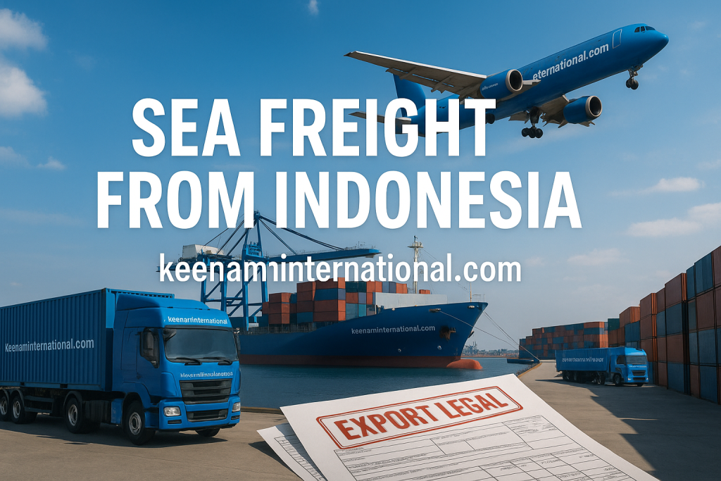 Sea Freight from Indonesia | Official Ocean Shipping Services