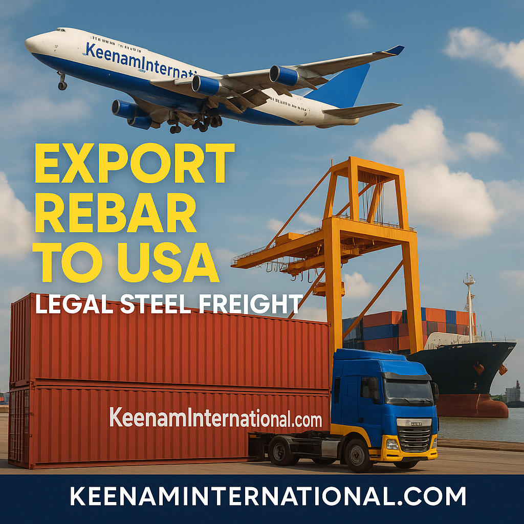 Export Rebar and Steel Bar to USA