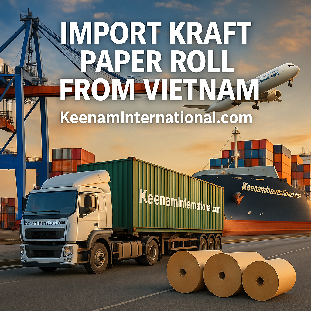 IMPORT KRAFT PAPER ROLL FROM VIETNAM